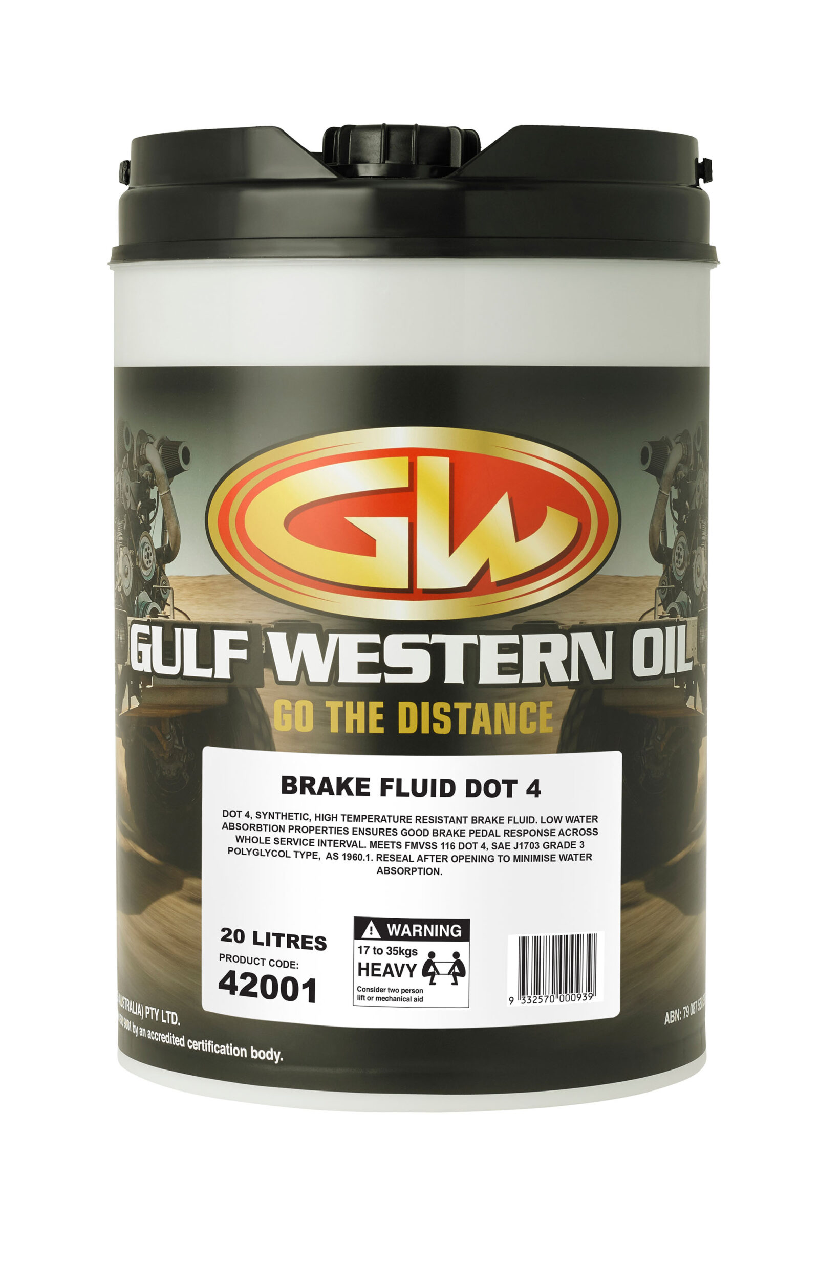 BRAKE FLUID - DOT 4 - Gulf Western Oil