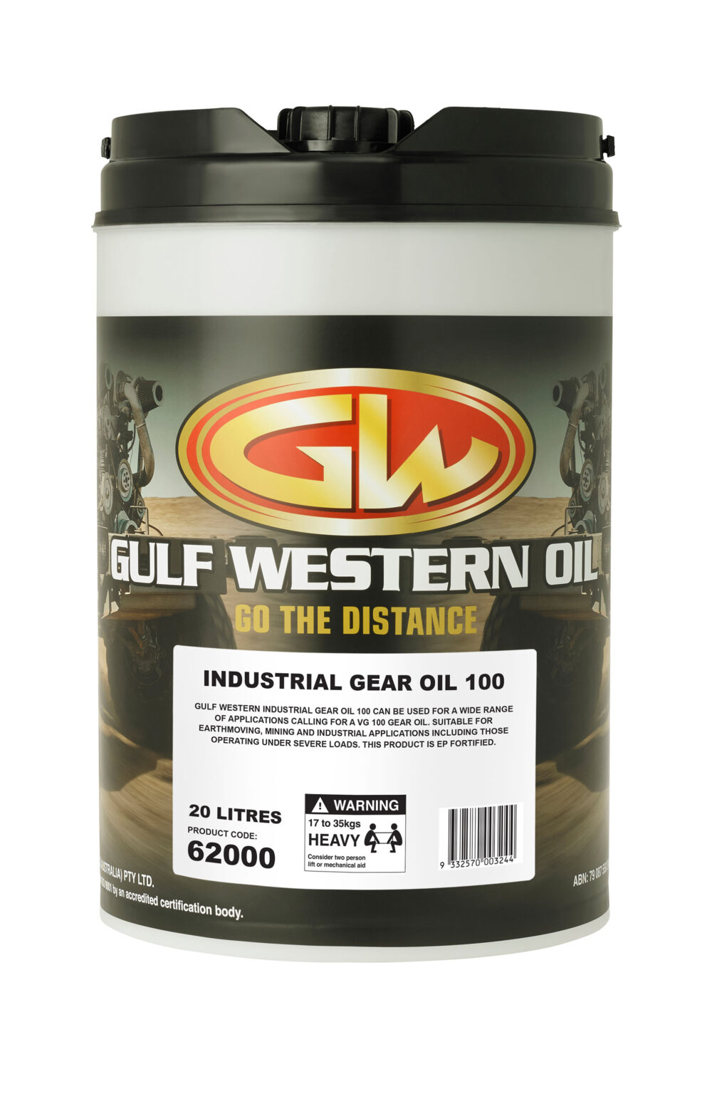 INDUSTRIAL GEAR OIL RANGE - ISO 100, 150, 220, 320, 460