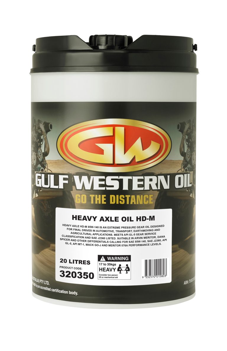 HEAVY AXLE OIL HD-M 85W-140 - Gulf Western Oil